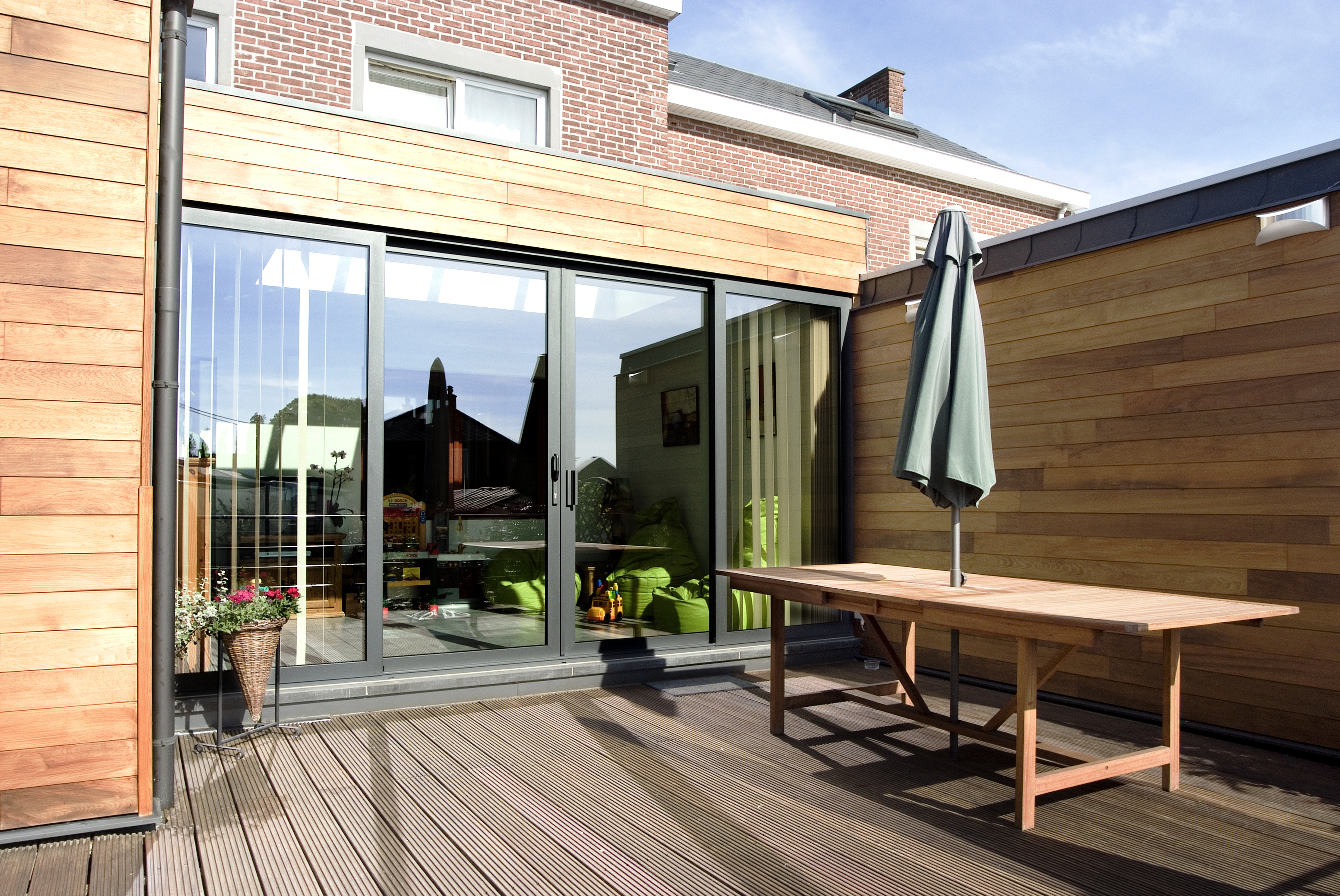 Chassis coulissant aluminium | Maison Passion